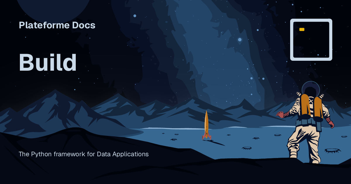 Build - Plateforme Docs