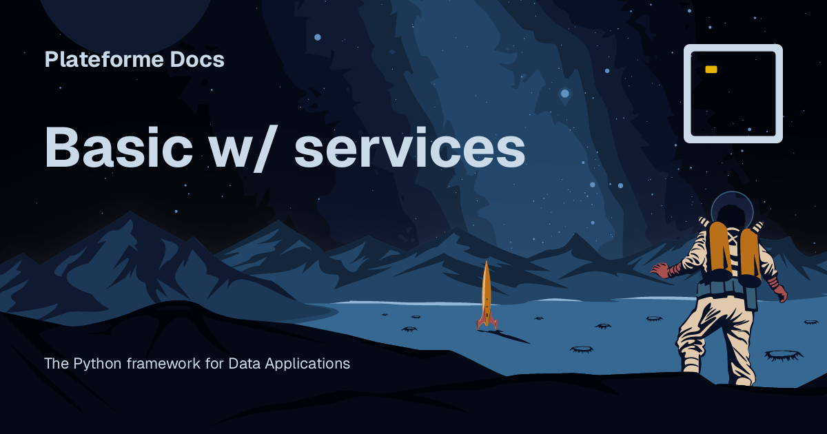 Basic w/ services - Plateforme Docs