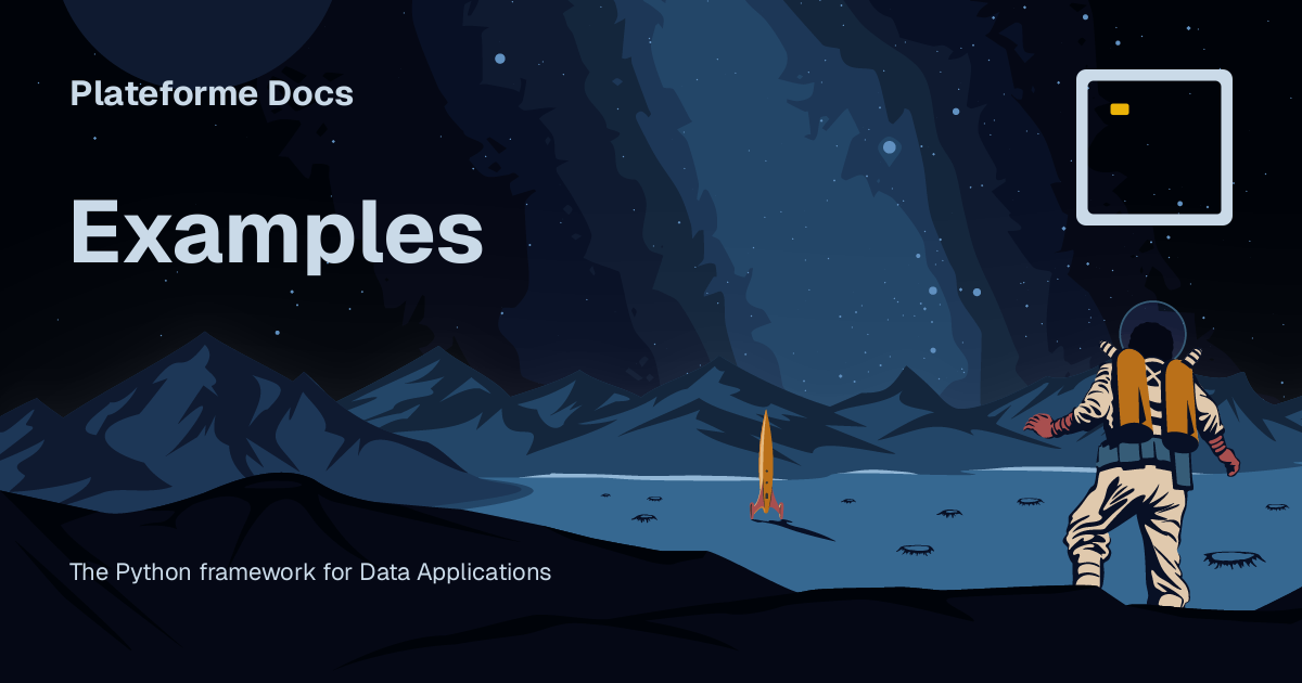 Examples - Plateforme Docs