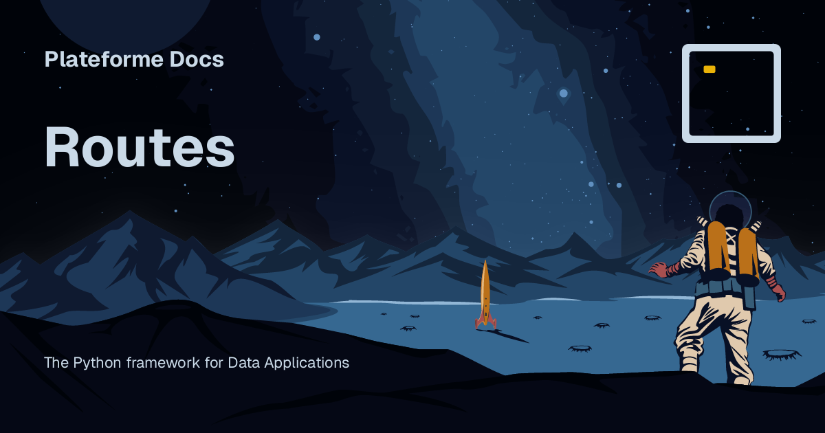 Routes - Plateforme Docs