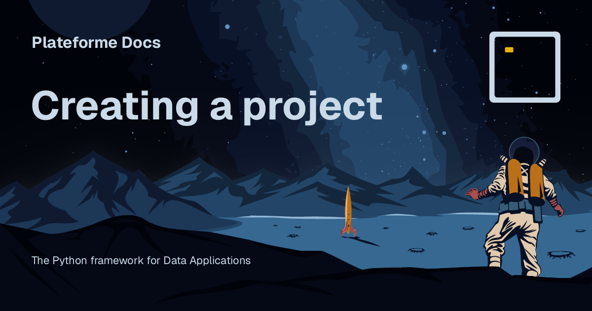 Creating A Project Plateforme Docs