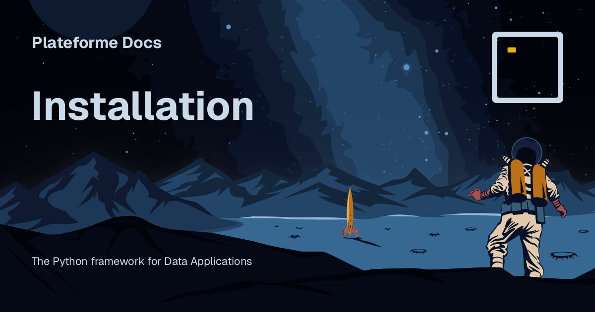 Installation - Plateforme Docs